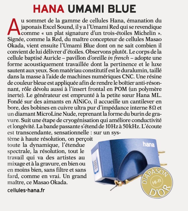 HANA UMAMI BLUE - HIFI-CONNECT